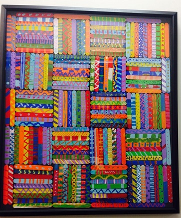 Popsicle Stick Collaborative Art | Farmington Libraries